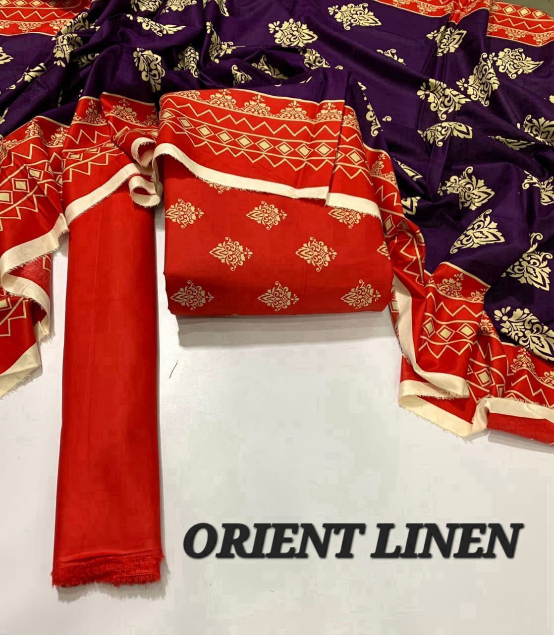 ORIENT Original Printed 3pc Collection 197 – Noor's Collection
